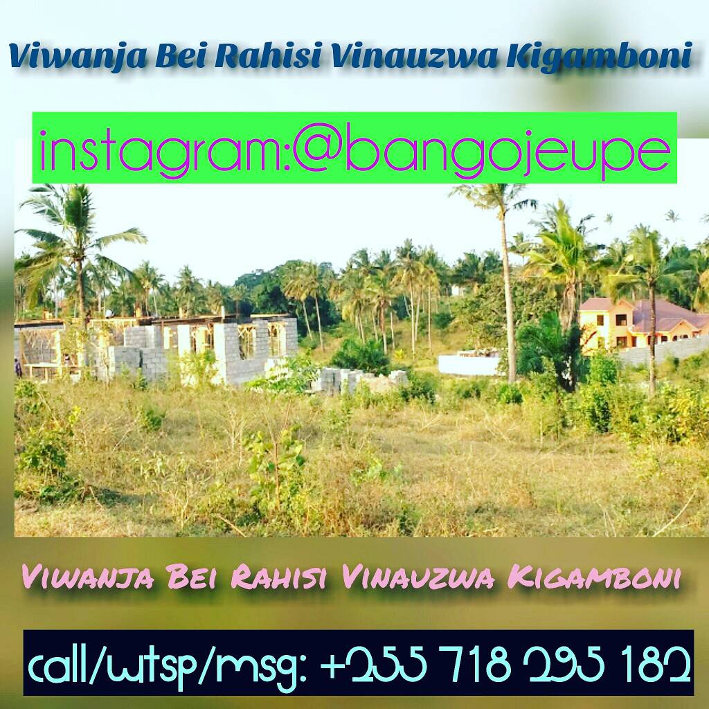 Plot4Sale - Viwanja Vinauzwa Bei Nzuri Kigamboni | JamiiForums