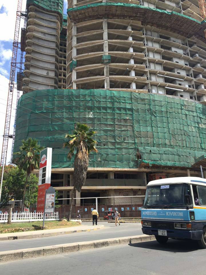 Kipi kinaendelea ujenzi wa Mzizima Tower? | JamiiForums Tanzania