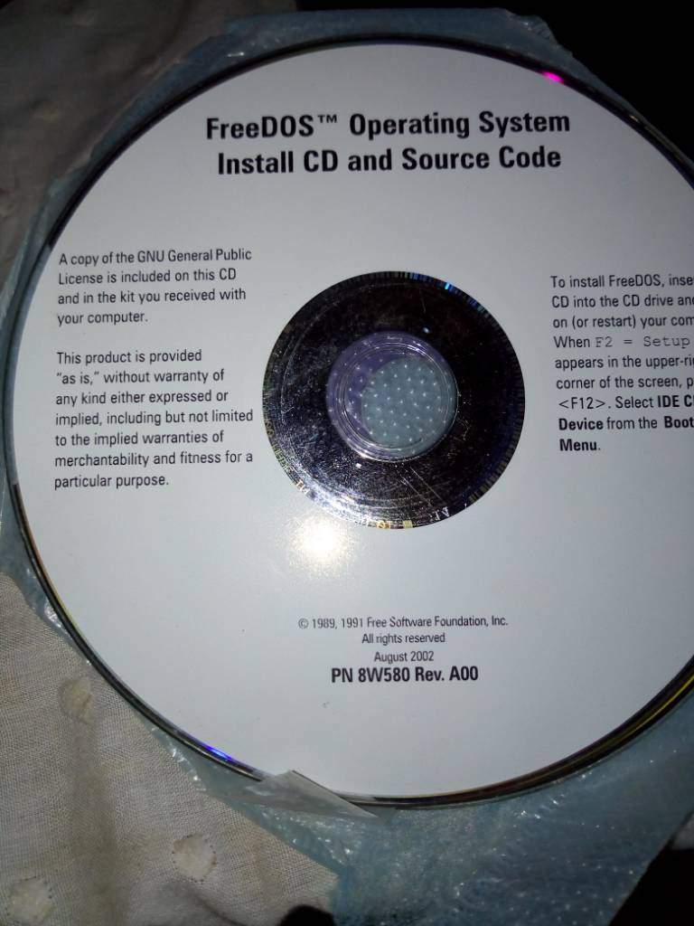 FreeDOS Operating system Install CD and Source code | JamiiForums Tanzania